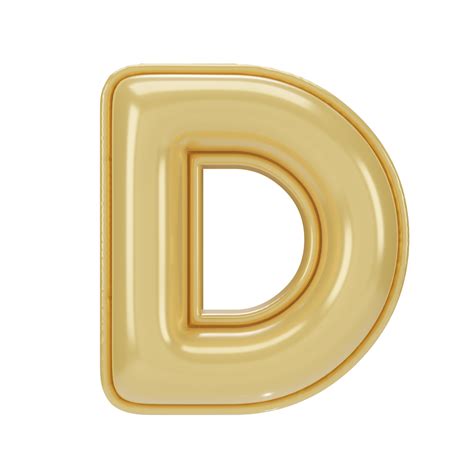 Balloon Letter D 22286353 Png