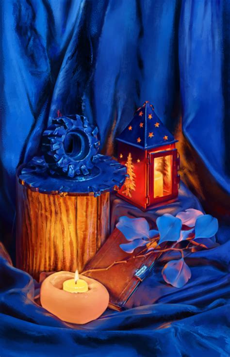 Иллюстрация Натюрморт в стиле натюрморт