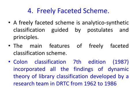 Spcies Of Lib Classification Schemesppt