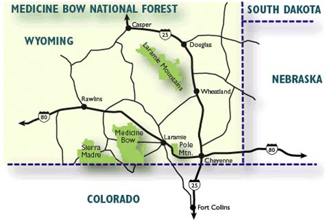 Medicine Bow Trails Medicine Bow National Forest Wyoming