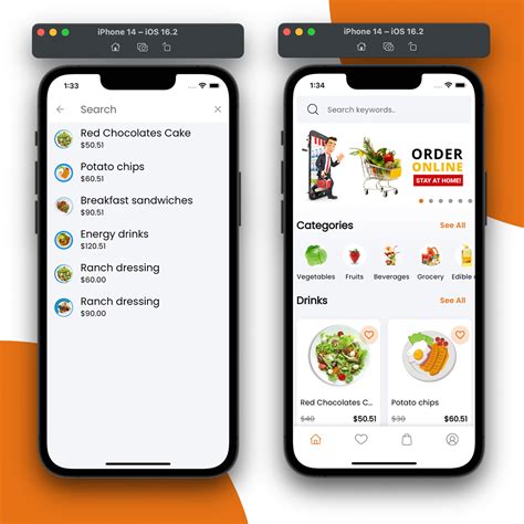 The Flutter Grocery App Grocery App Template Codemarket