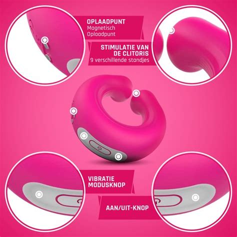 LoveSense Cockring Penisring Met Clitoris Stimulator Stille