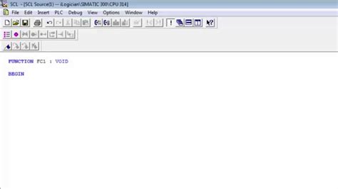 Simatic Manager First Step Using Scl Part 1 Youtube
