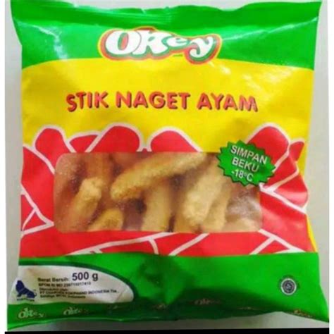 Jual Nuget Stik Ayam Okey 500 Gr Shopee Indonesia