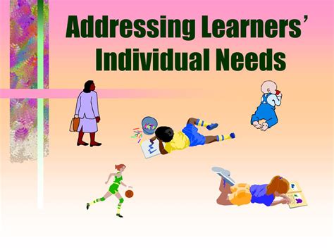 Ppt Addressing Learners Individual Needs Powerpoint Presentation