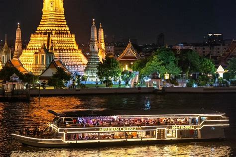 방콕 차오프라야 강 메르디앙 선셋 And 디너 크루즈