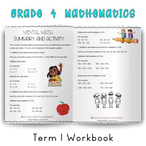 Grade 4 Mathematics Term 1 Workbook [volume 1] 2025 • Teacha