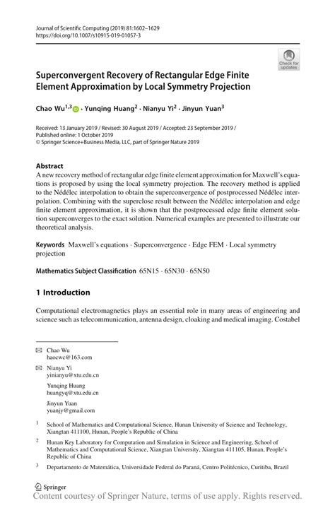Superconvergent Recovery Of Rectangular Edge Finite Element Approximation By Local Symmetry
