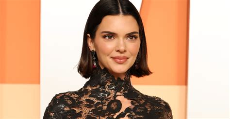 Kendall Jenners Oscars “a Line” Bob Is A Major Spring Hair Trend Who