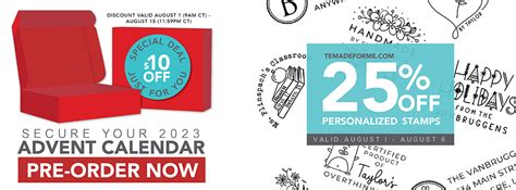 Advent Calendar Pre Orders Start Now 25 Off Te Made For Me Taylored Expressions Blog