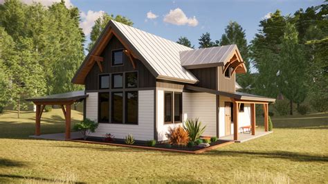Small Timber Frame Homes Designs Timber Frame House Plans Arlington