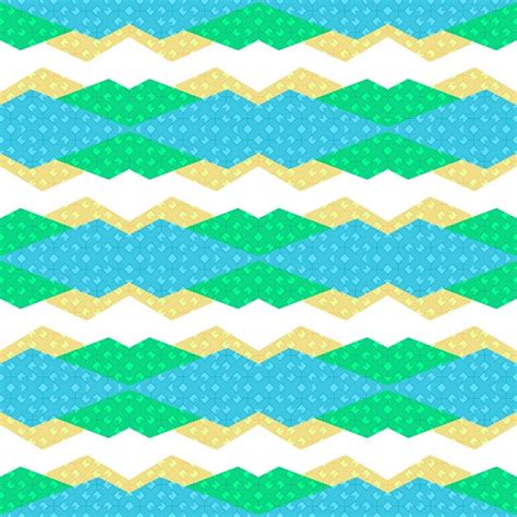 Premium Vector Geometric Background With Japanese Wave Pattern Vector