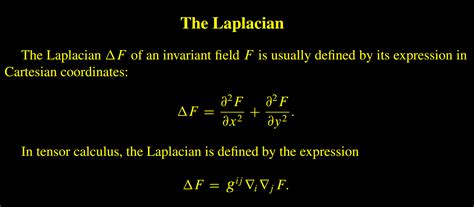 The Laplacian Maths Algebra Physics Research Math Tutorials