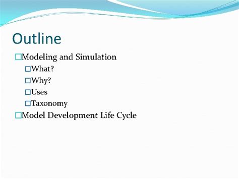 Discrete Event Systems Simulation Lecture 1 Introduction Dr