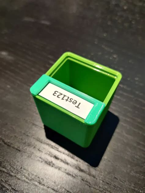 Gridfinity Removable Label Holders By Johannesreidick Download Free