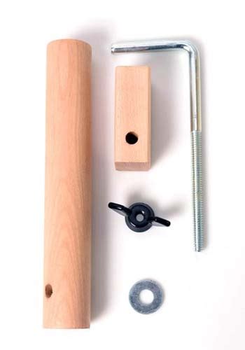 Warping Peg With Clamp Lunatic Fringe Yarns