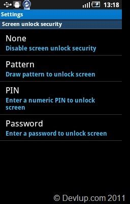 How To Enable Screen Lock In Android