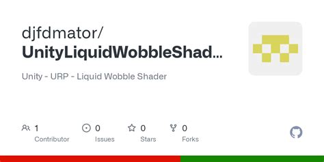 Github Djfdmatorunityliquidwobbleshader Unity Urp Liquid Wobble Shader
