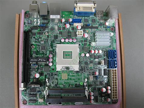Jetway NF98 Intel QM57 LF Mini ITX Motherboard I3 I5 I7 Mobile Processor PGA988