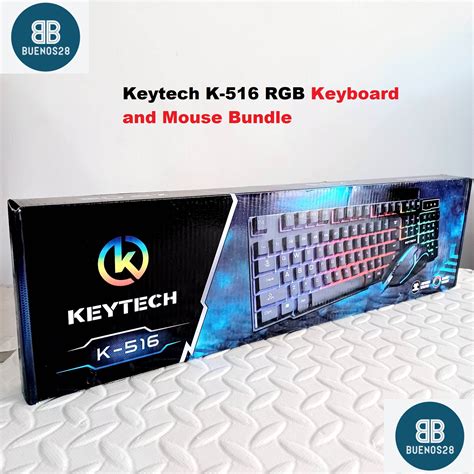Keytech K RGB Keyboard And Mouse Bundle Shopee Philippines