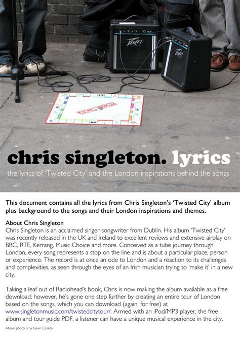 Chris Singleton Lyrics