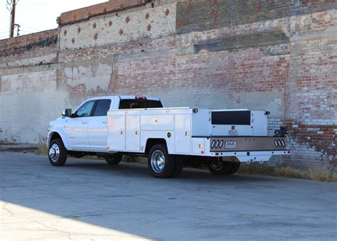 11′ Douglass Truck Body With Flip Tops Douglass Truck Bodies