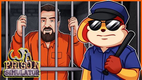 Running A Jail Block Full Of Cartoonz [prison Simulator] Youtube