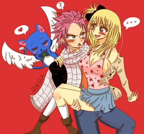 A Natsu X Lucy Fashion By Poofypink On Deviantart