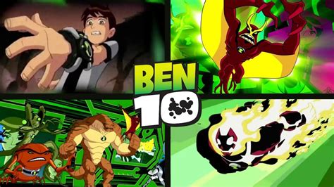 Ben 10 All Intros Youtube