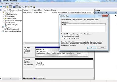 How Do I Fix Unknown Not Initialized And Unallocated External Hd Windows Forums