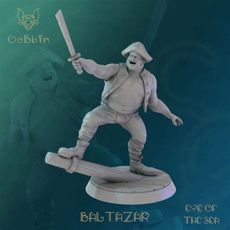 3D Printable Baltazar Eye Of The Sea By Goblin Art Studios