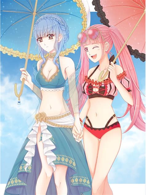 Summer Marianne And Hilda Poster For Sale By Starlightleaf Redbubble