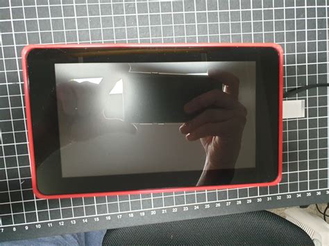 Raspberry Pi 7 Touch Screen Display Lcd Tft Case Element14 Von Termiman Kostenloses Stl