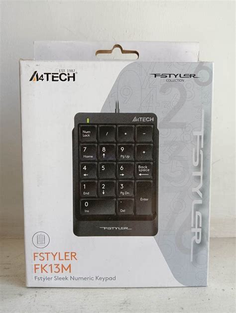 A4tech Fk13m Numeric Keypad Micro To Usb A Computers And Tech Parts