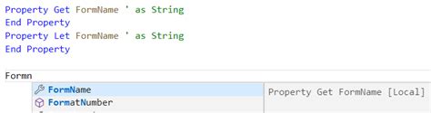 Property Accessor Displaying Issue 38 Serpen VBS VSCode GitHub