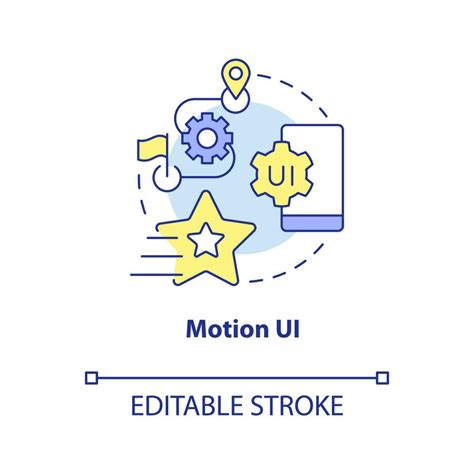 motion ui concept icon app production trend in website development