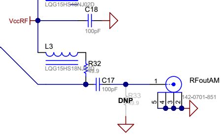 LMX Input Amplitude Valid Termination For Single End Input And Single End Output