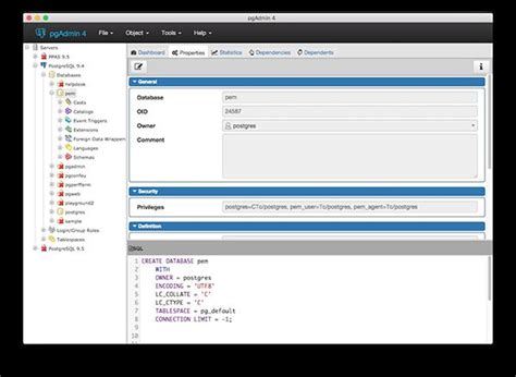 Pgadmin Mac版下载 Pgadmin数据库软件 For Mac V620 苹果电脑版 下载 脚本之家