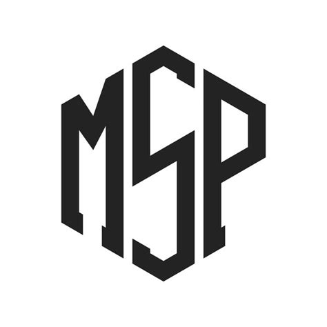 Premium Vector Msp Logo Design Initial Letter Msp Monogram Logo Using Hexagon Shape
