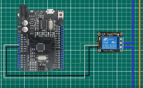 Подключение реле к дисплею Lcd Keypad Shield 2x16 Bl который подключен