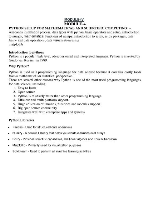 Python Setup For Math And Science Computing Anaconda Numpy Scipy