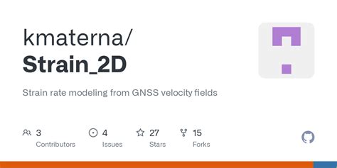 Strain2dtutorialipynb At Master · Kmaternastrain2d · Github