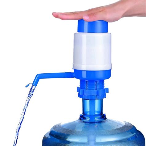 Blue Portable Manual Water Pump For 5 Gallon Bottle Water Jug