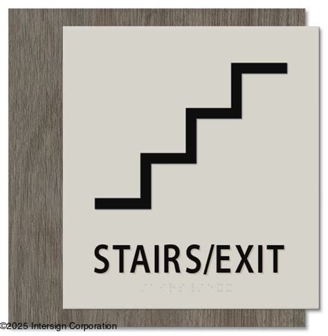 Innovate Exit Stair Signs