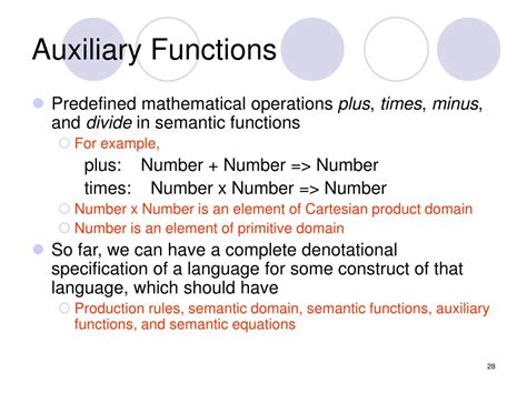 Ppt Programming Languages And Design Lecture 3 Semantic Specifications Of Programming