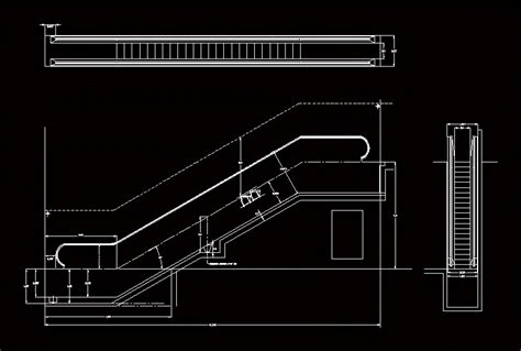 Fire Stair Cad Block