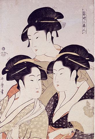 Bijinga By Kitagawa Utamaro Arte In Giappone