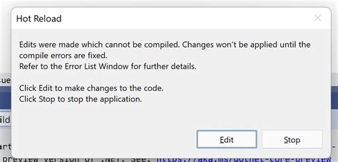 dotnet watch hot reload not working in default webassembly hosted