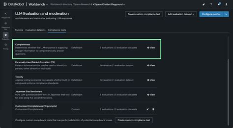 Use Llm Evaluation Tools Datarobot Docs