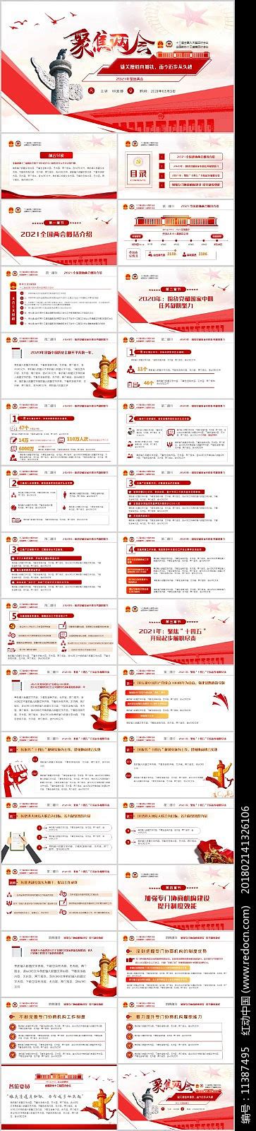 2021全国两会政协工作报告详细解读党政ppt下载红动中国